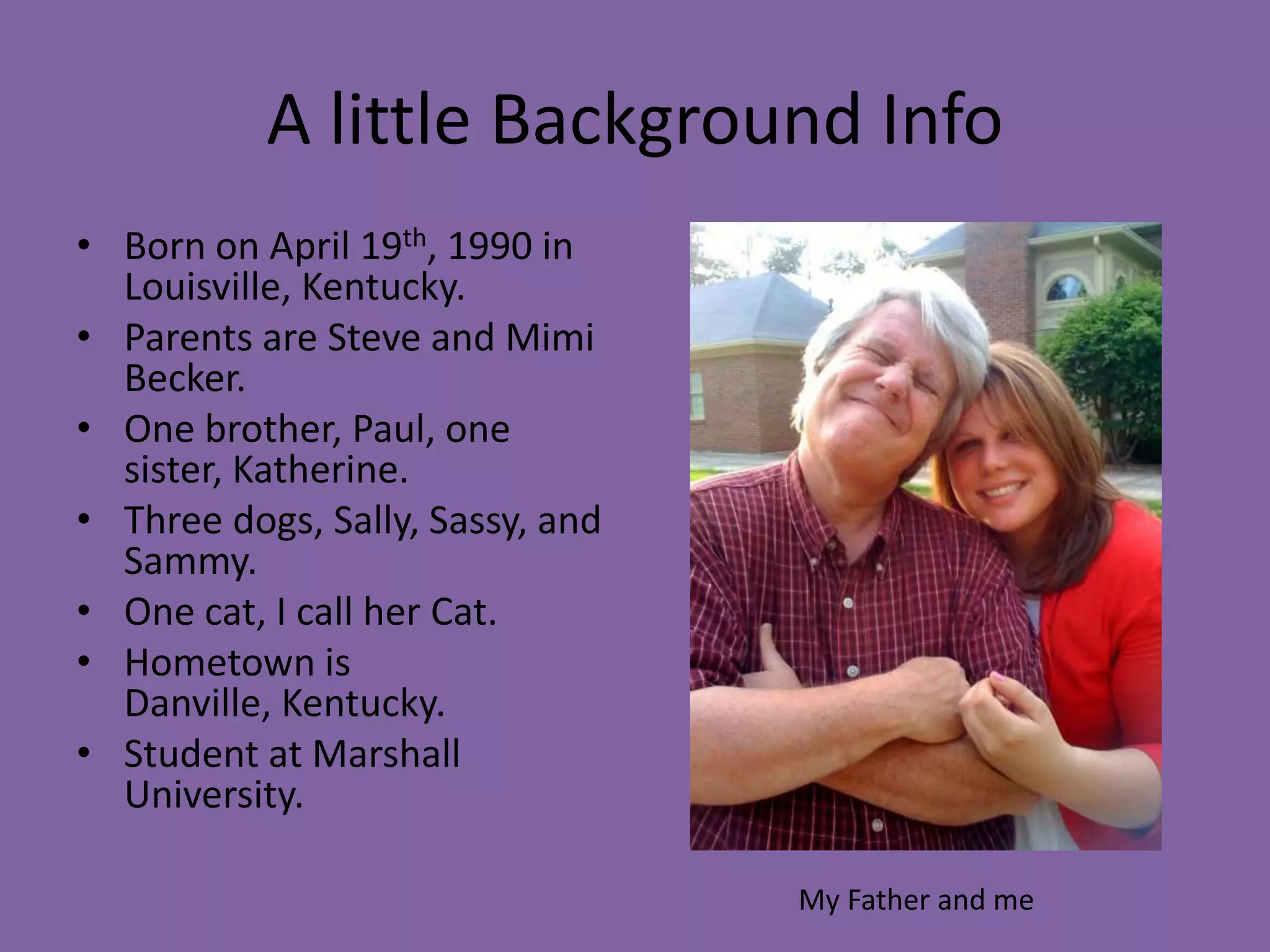 Laura becker in a nutshell | PPTX