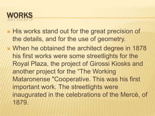 Art Nouveau and Antoni Gaudi | PPTX