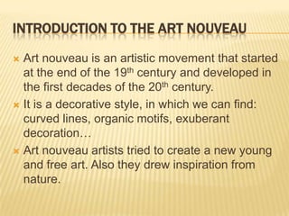 Art Nouveau and Antoni Gaudi | PPT