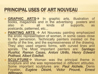 Art Nouveau and Antoni Gaudi | PPTX