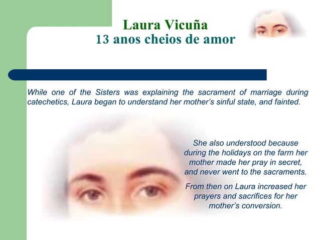 Laura Biography | PPT | Christianity | Religion & Spirituality