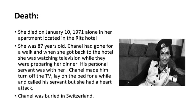 Coco Chanel | PPT