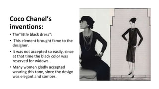 Coco Chanel | PPTX