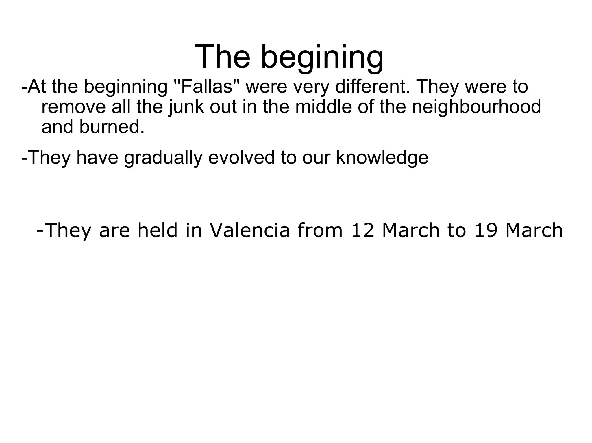 Fallas Presentation | PPSX