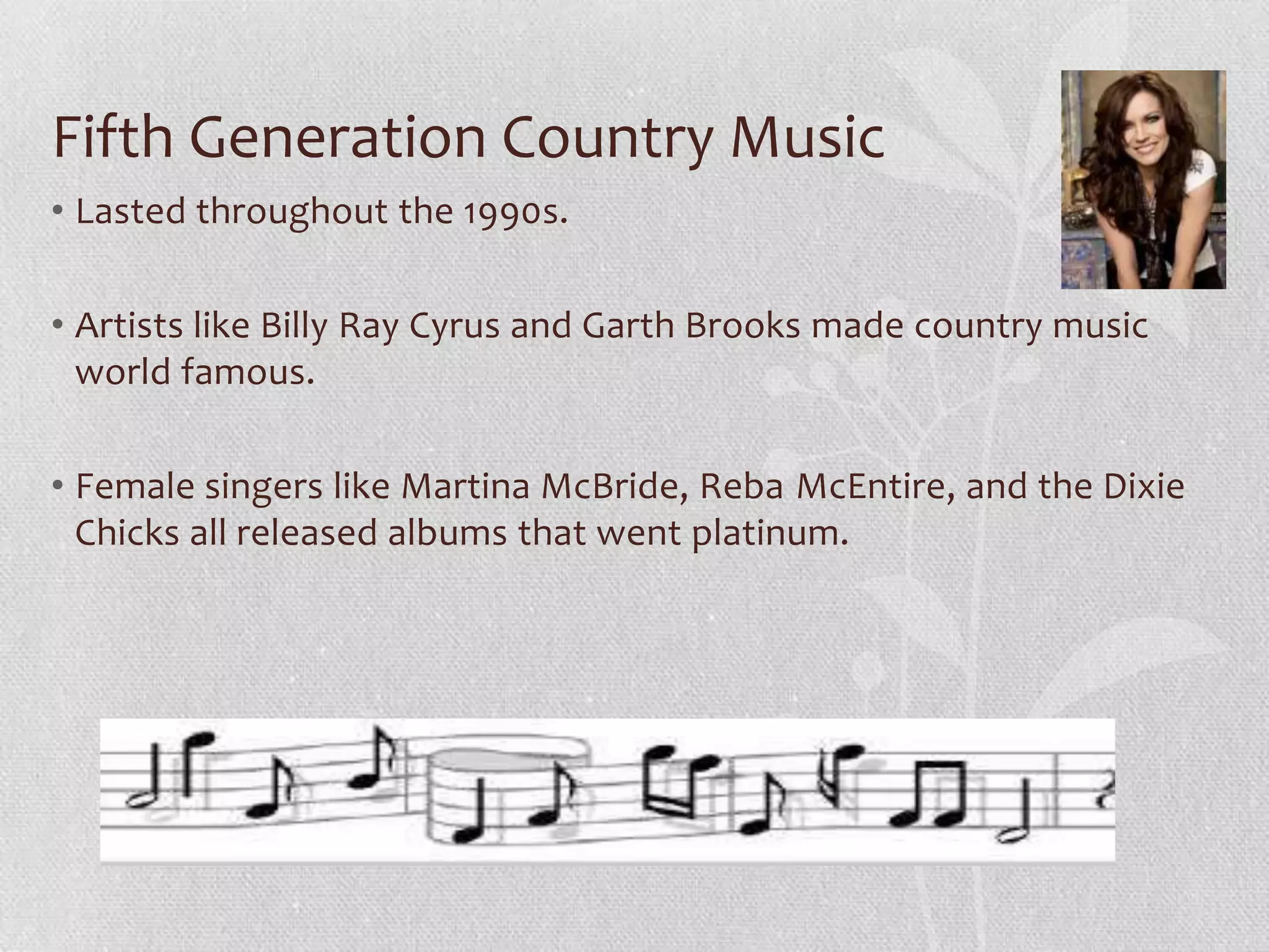 Country Music Powerpoint | PPTX