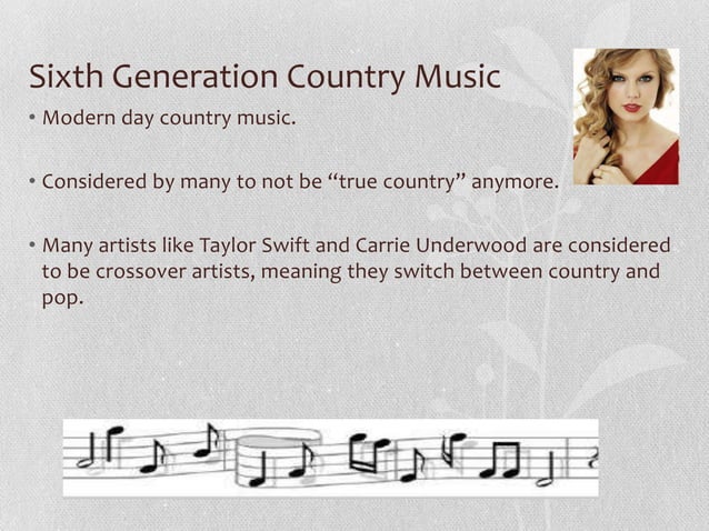 Country Music Powerpoint | PPTX | Country Music | Music