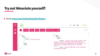 stackconf 2021 | Weaviate Vector Search Engine – Introduction | PPT