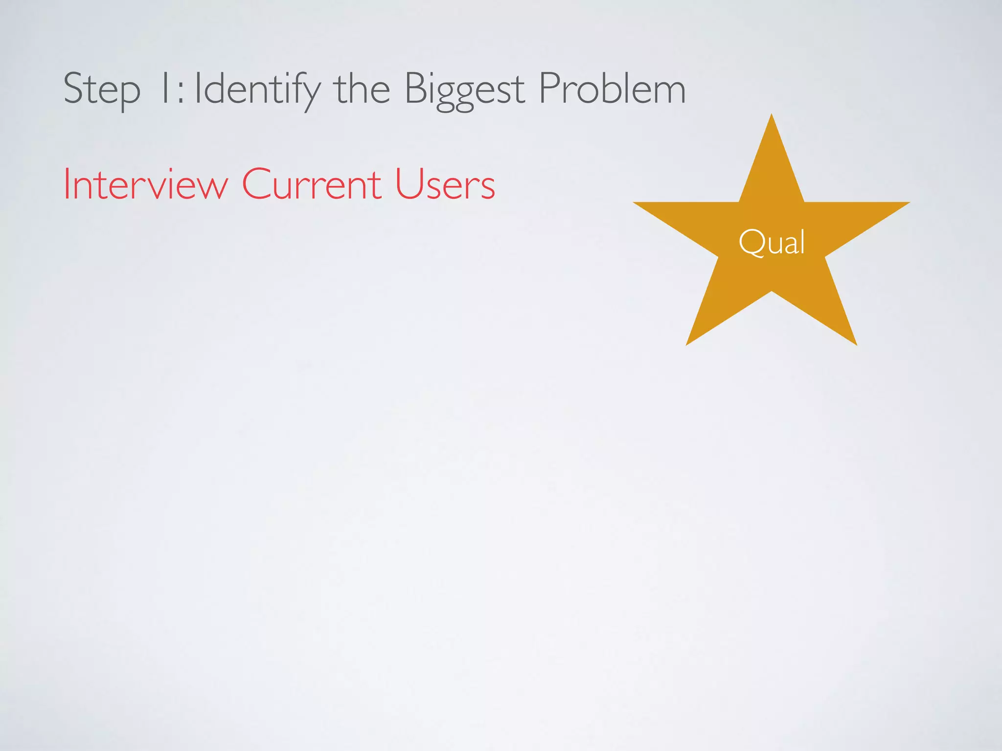 Qual vs. Quant: Using data to Build Better Products | PPT