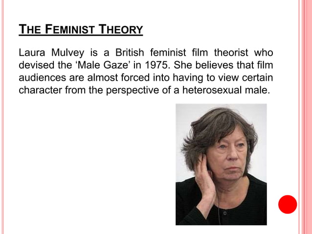 Laura Mulvey - The Male Gaze | PPTX