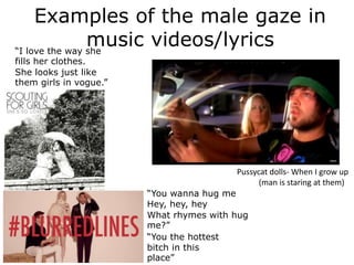 Laura Mulvey - The Male Gaze | PPTX