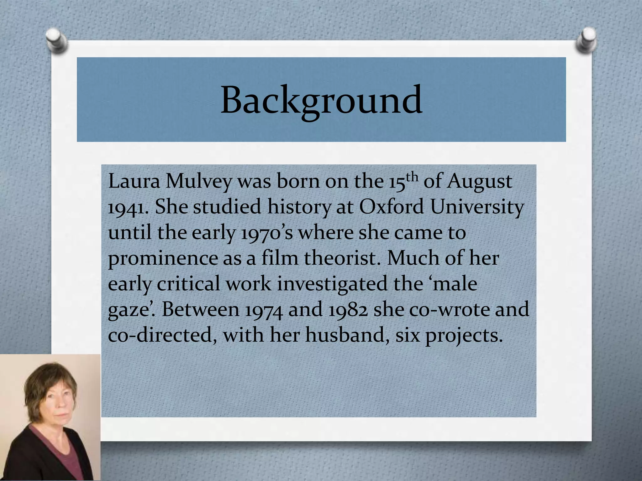 Laura mulvey | PPTX