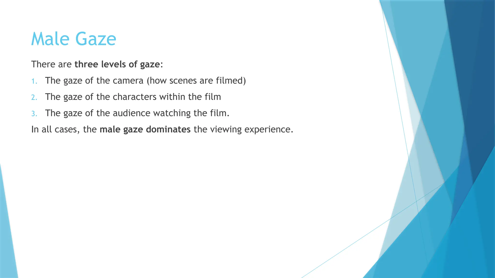 Feminist film theories |Laura Mulvey | Film Theories | PPT