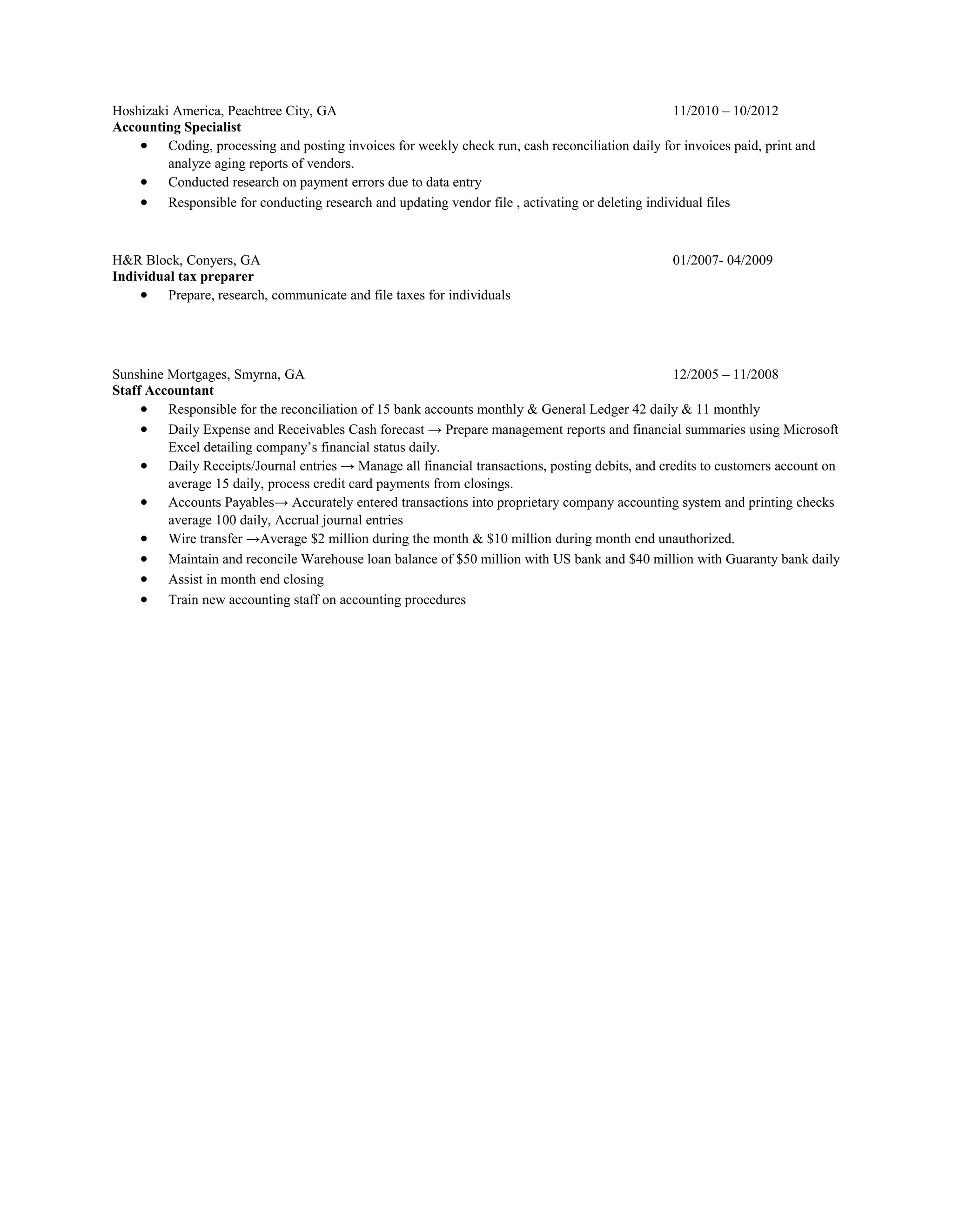 Laura r. moore resume | DOC