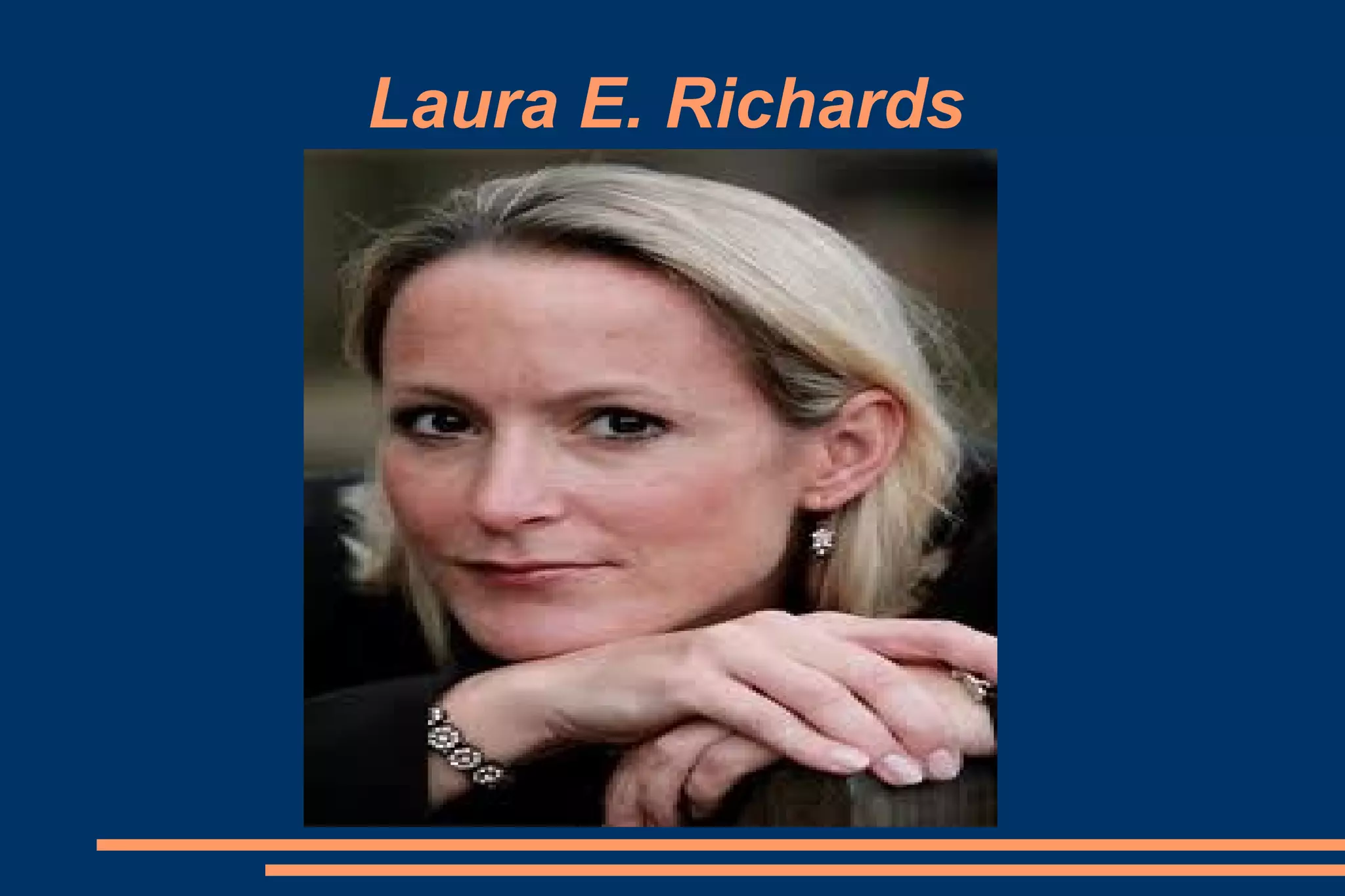 Laura richards power point | PPT