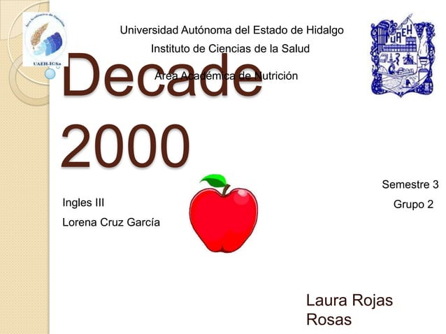 the decade 2000's | PPT