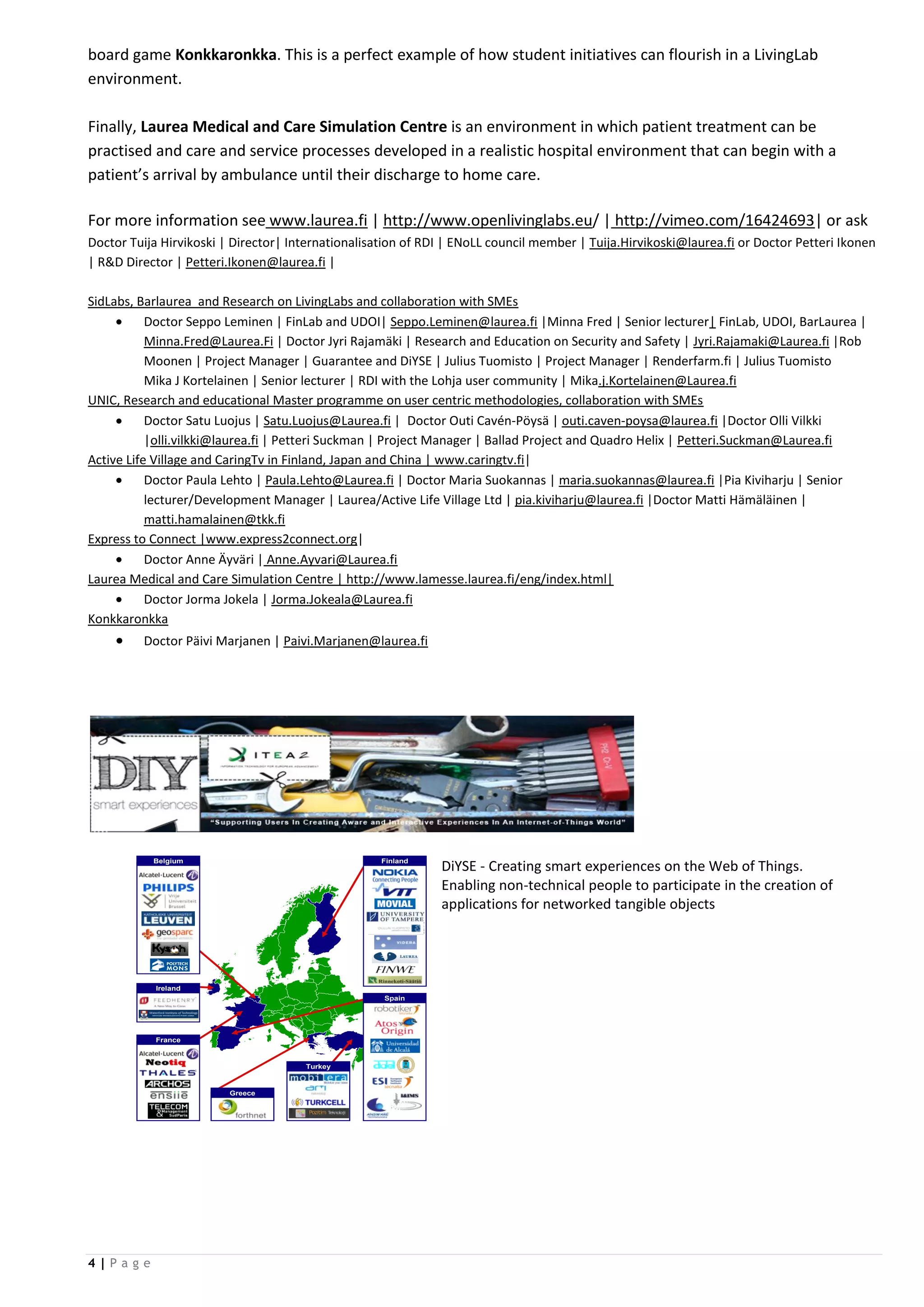 Laurea Living Labs | PDF