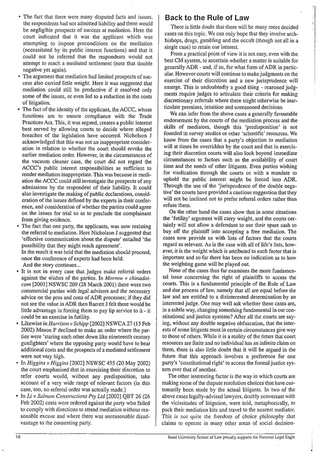 Laurence Boulle, Alternative Dispute Resolution and Mediation Skills | PDF | Legal Services ...