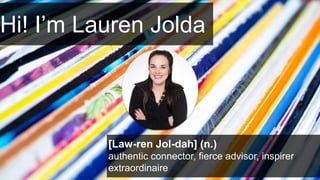 Let's Meet! - Lauren Jolda | PPT