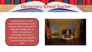 Lauren Missell Professional Educator | PPTX | Professional School ...