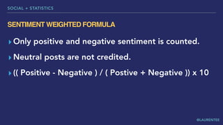 Lauren Teague - Social + Statistics | PDF