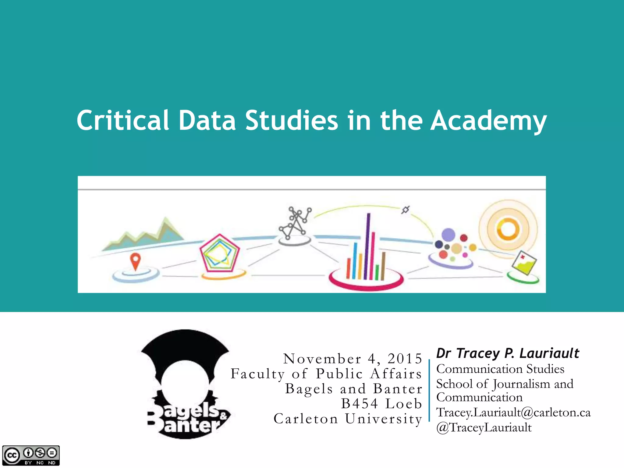 Critical Data Studies in the Academy | PPT