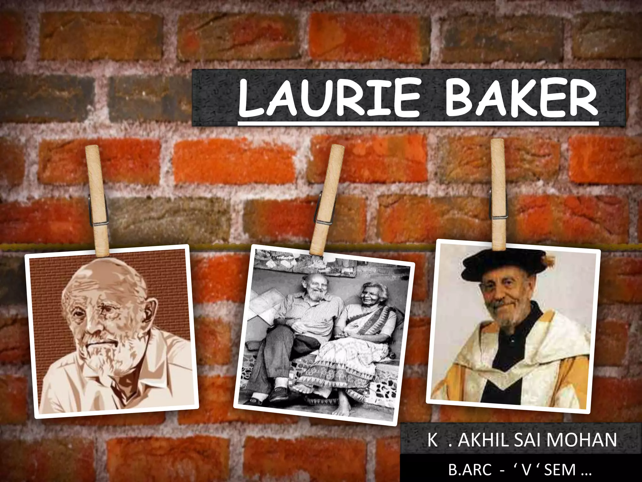 Laurie baker.. | PPTX