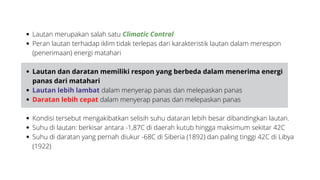 Lautan dan Iklim pada kuliah osenaografi | PDF