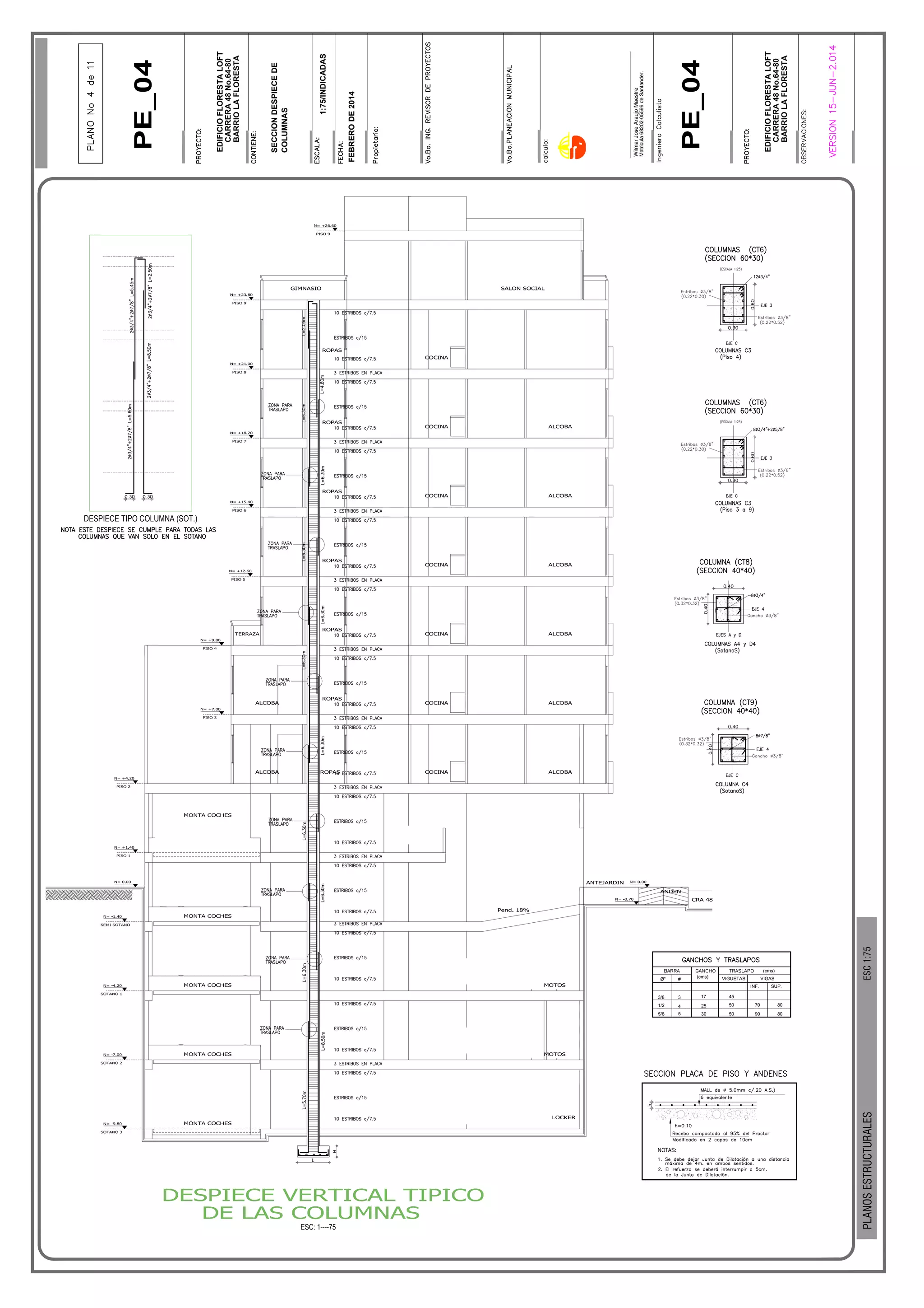plano estructural | PDF