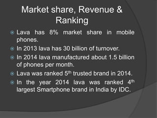 Lava international ltd | PPTX