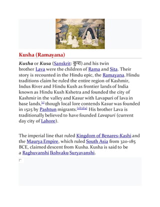 Lava kusha myths @google.com. | PDF