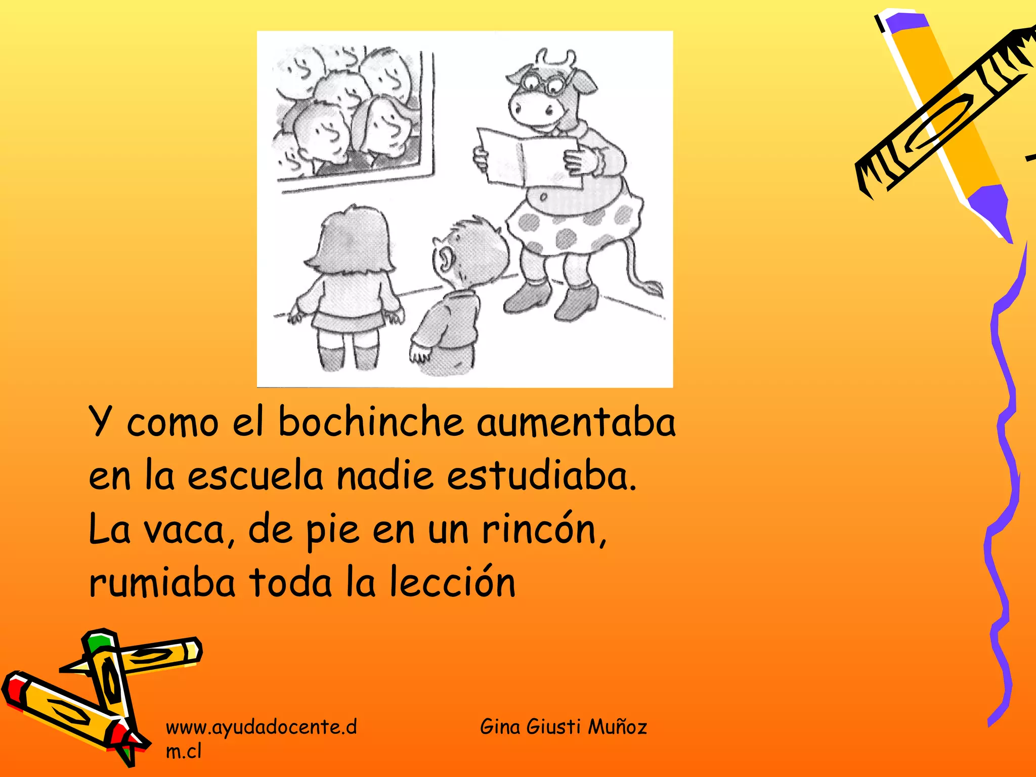 La vaca estudiosa | PPT