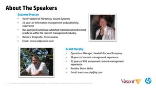 LavaCon 2012 - Gaining Value From Global Content Using A CCMS | PDF
