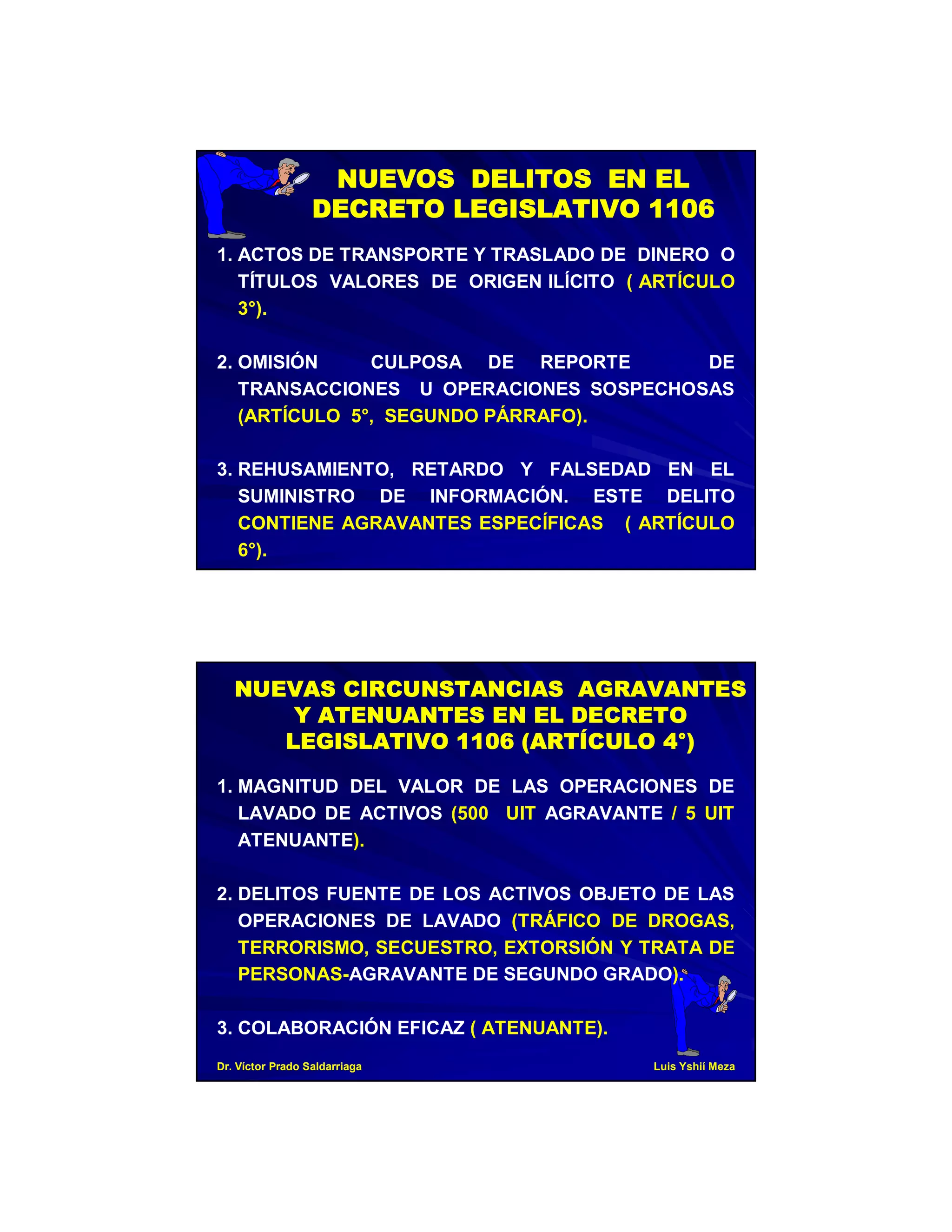 Lavado de activos Perú. | PDF