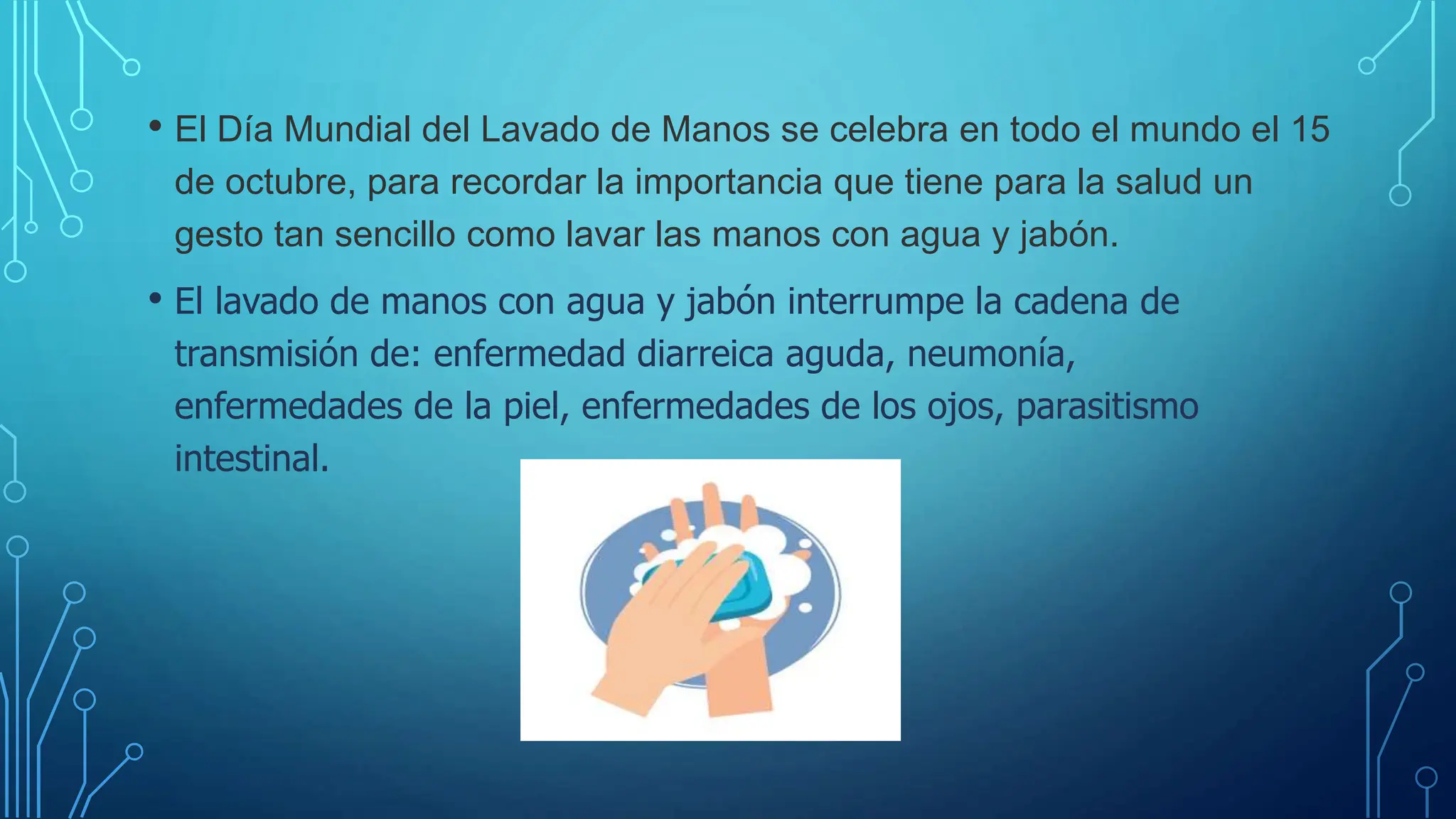 IMPORTANCIA Y HIGIENE DEL LAVADO DE LAS MANOS | PPTX | First Aid | Injuries