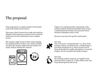 Washing machine new business model | PPT | Free Download