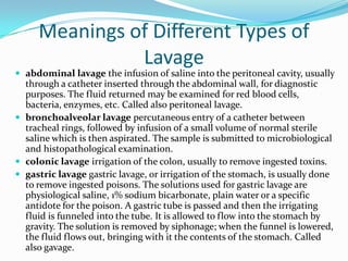 Lavage, Hernioplasty, Extraction, And Anastomosis | PPTX