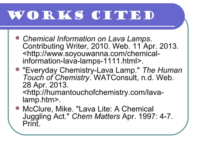 Lava lamps powerpoint | PPT