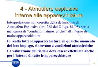 La valutazione ATEX e RAMSES 4: approccio integrato alla valutazione ...