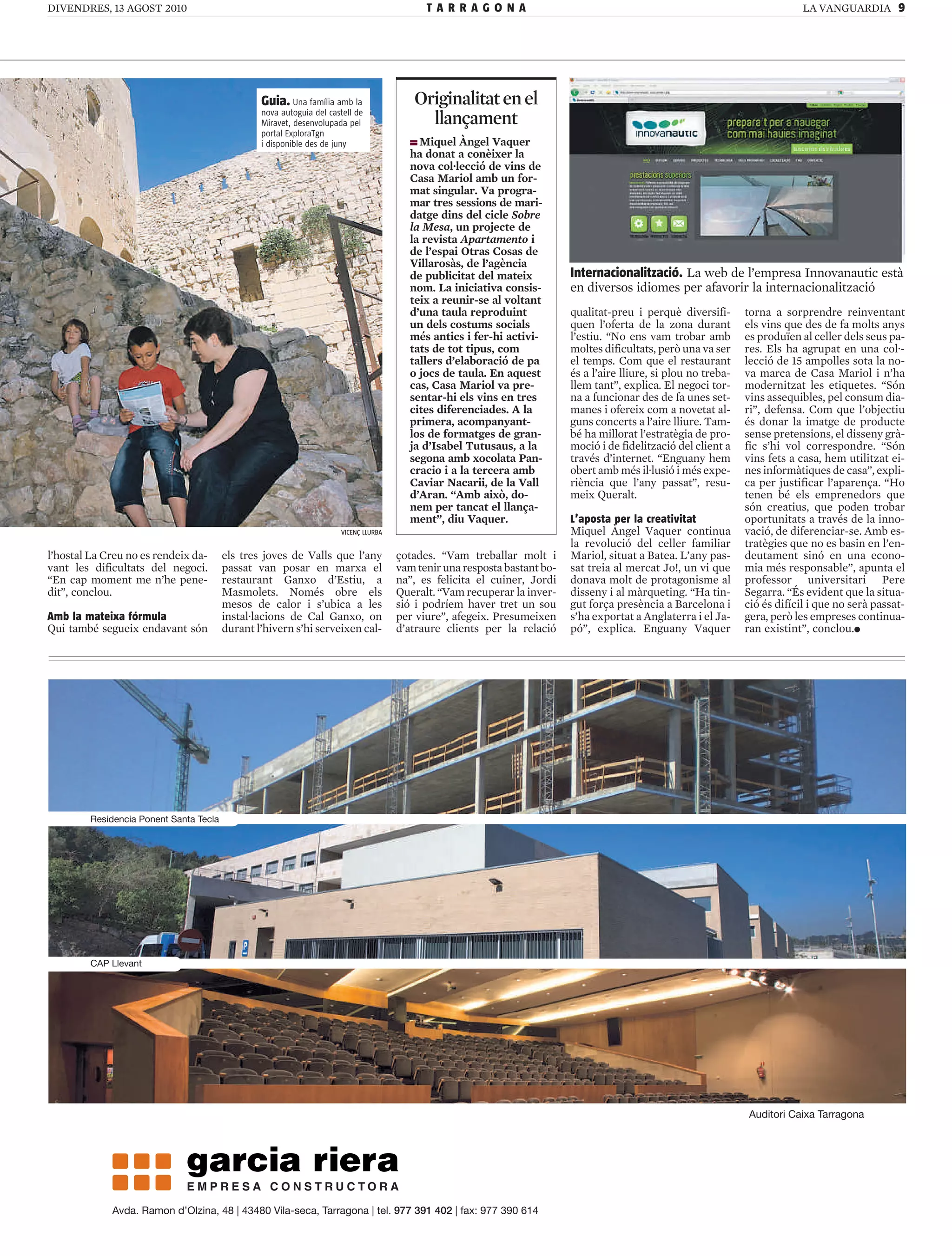 La Vanguardia. Articles. Emprenedors | PDF