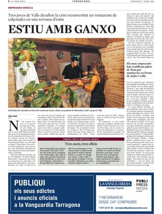 La Vanguardia. Articles. Emprenedors | PDF