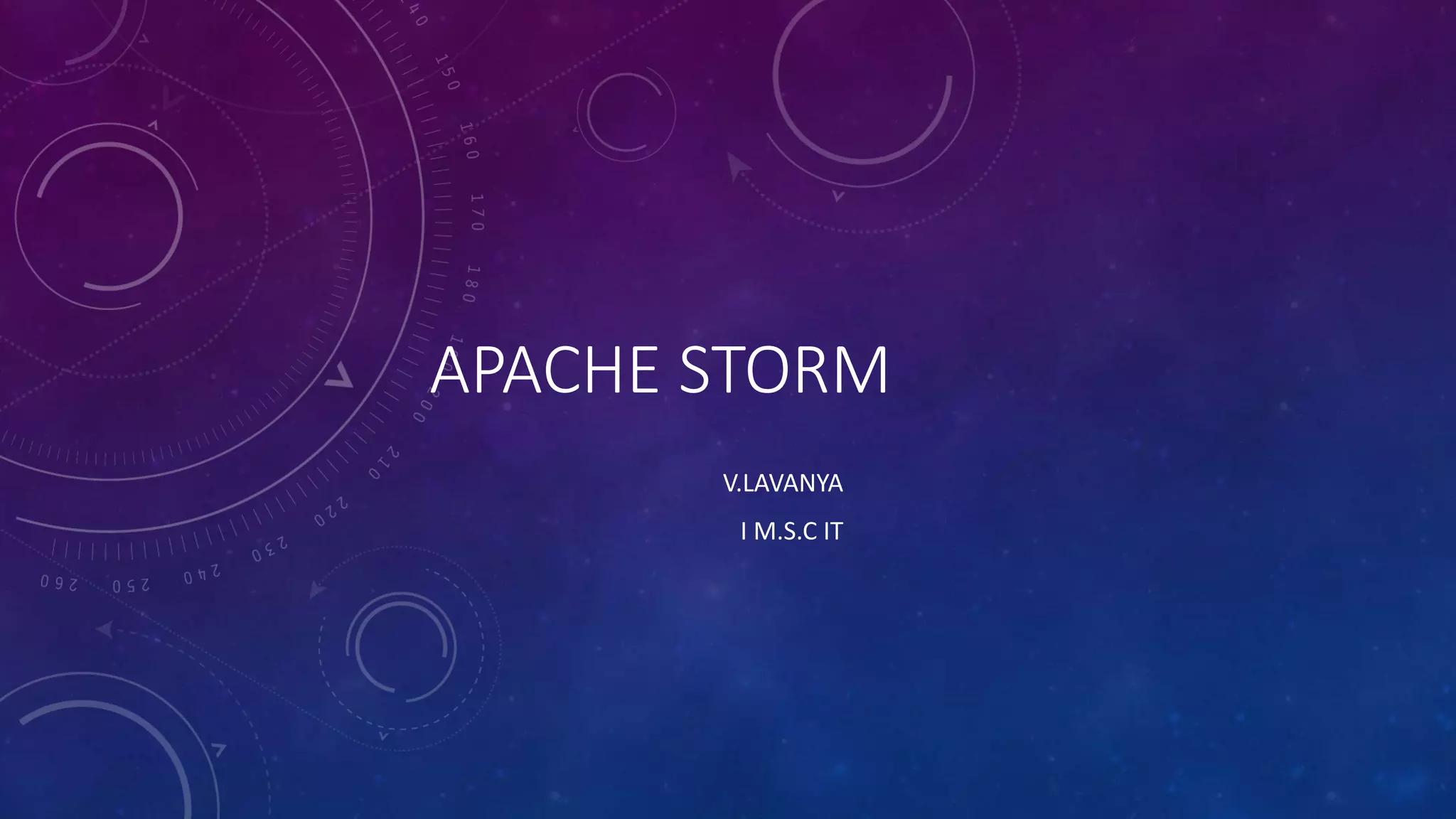 Apache Storm Ppt