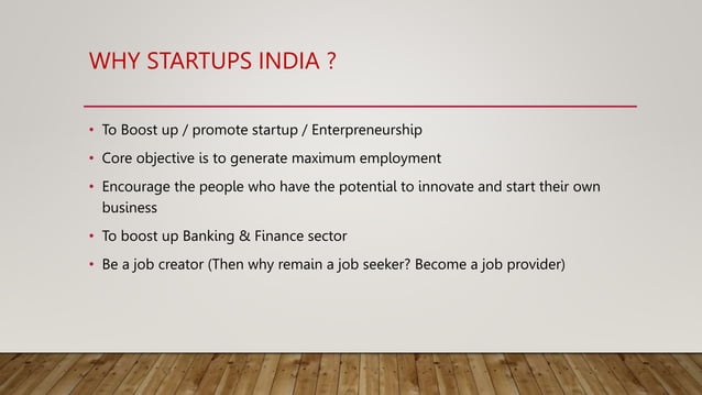 STARTUPS IN INDIA | PPTX