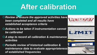 calibration of analytical instruments | PPTX