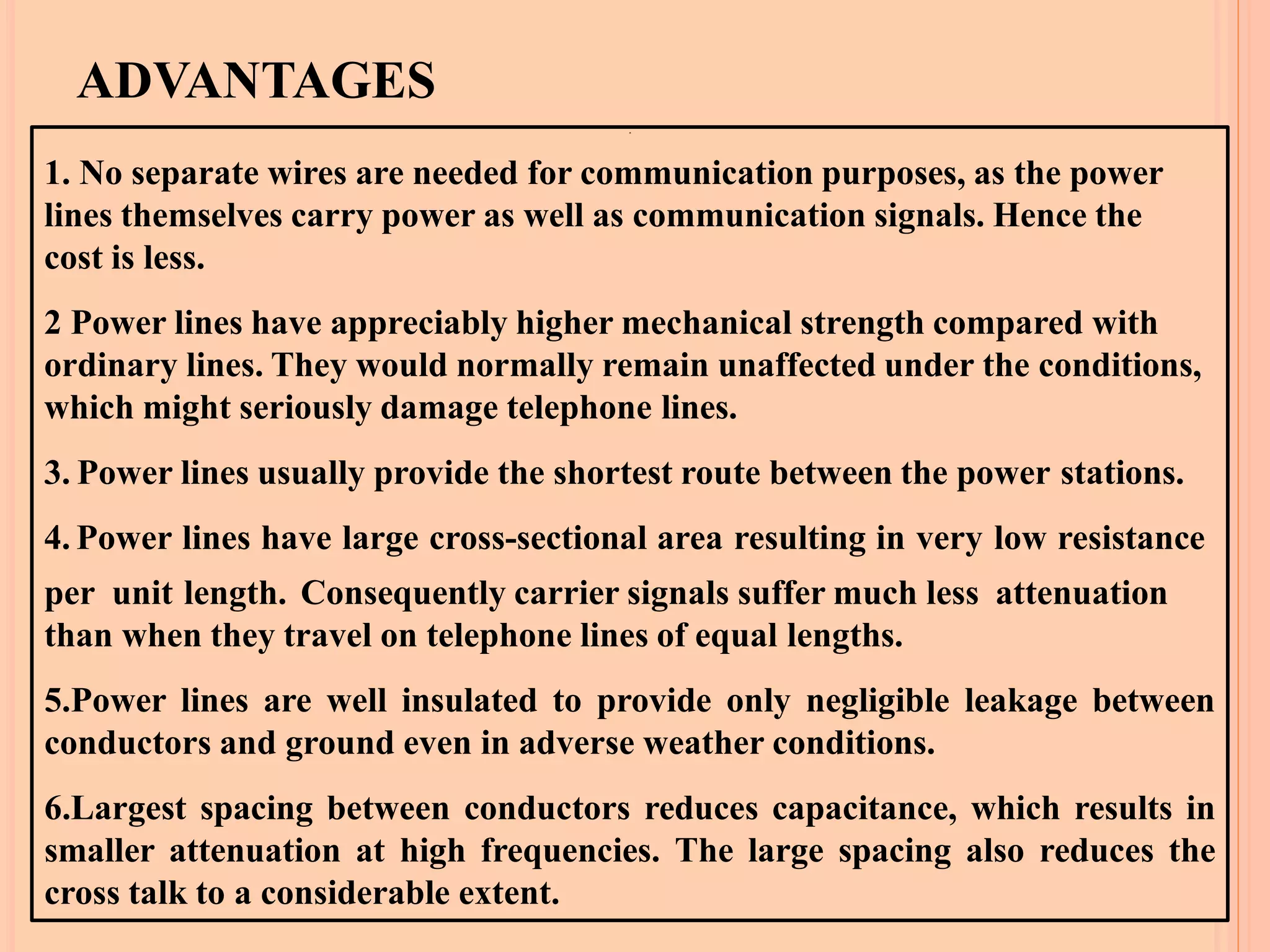 power line carrier communication | PPTX