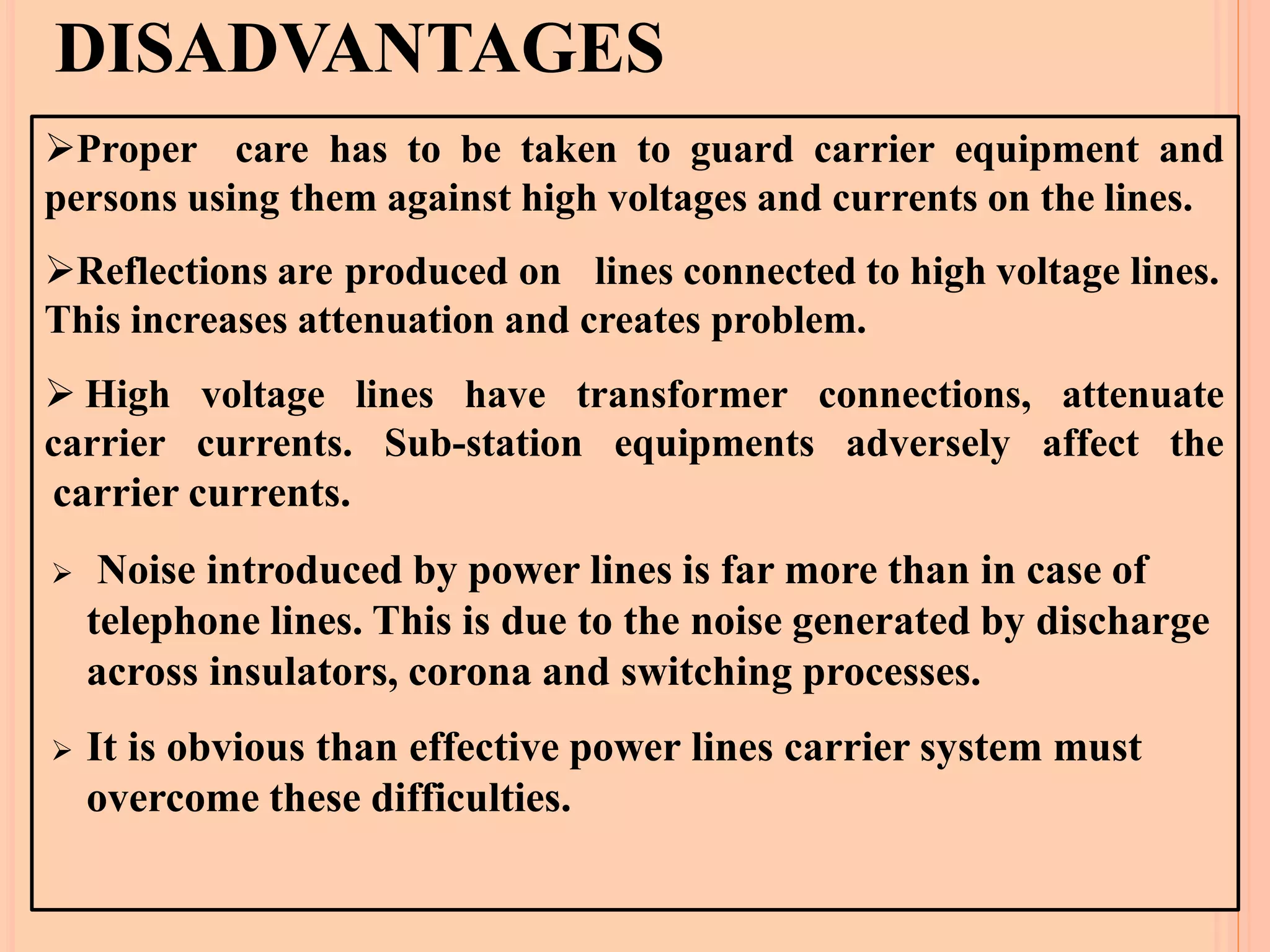 power line carrier communication | PPTX