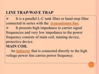 power line carrier communication | PPTX