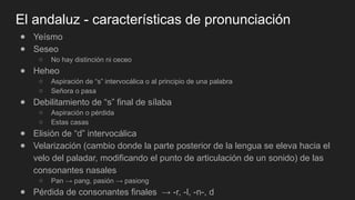 La variación del español - IB Spanish B Identidades | PPTX
