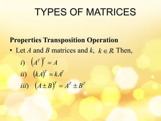 Matrices and System of Linear Equations ppt | PPTX