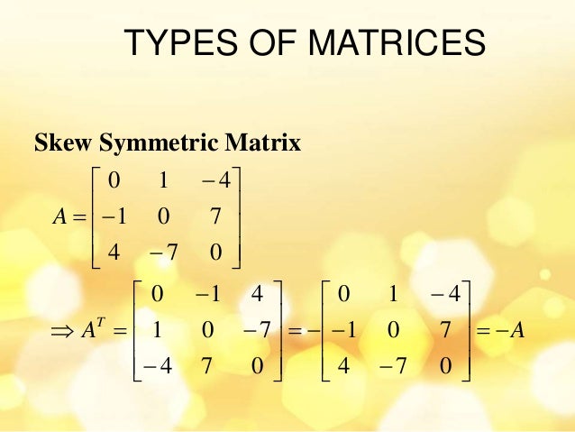 Matrices and System of Linear Equations ppt