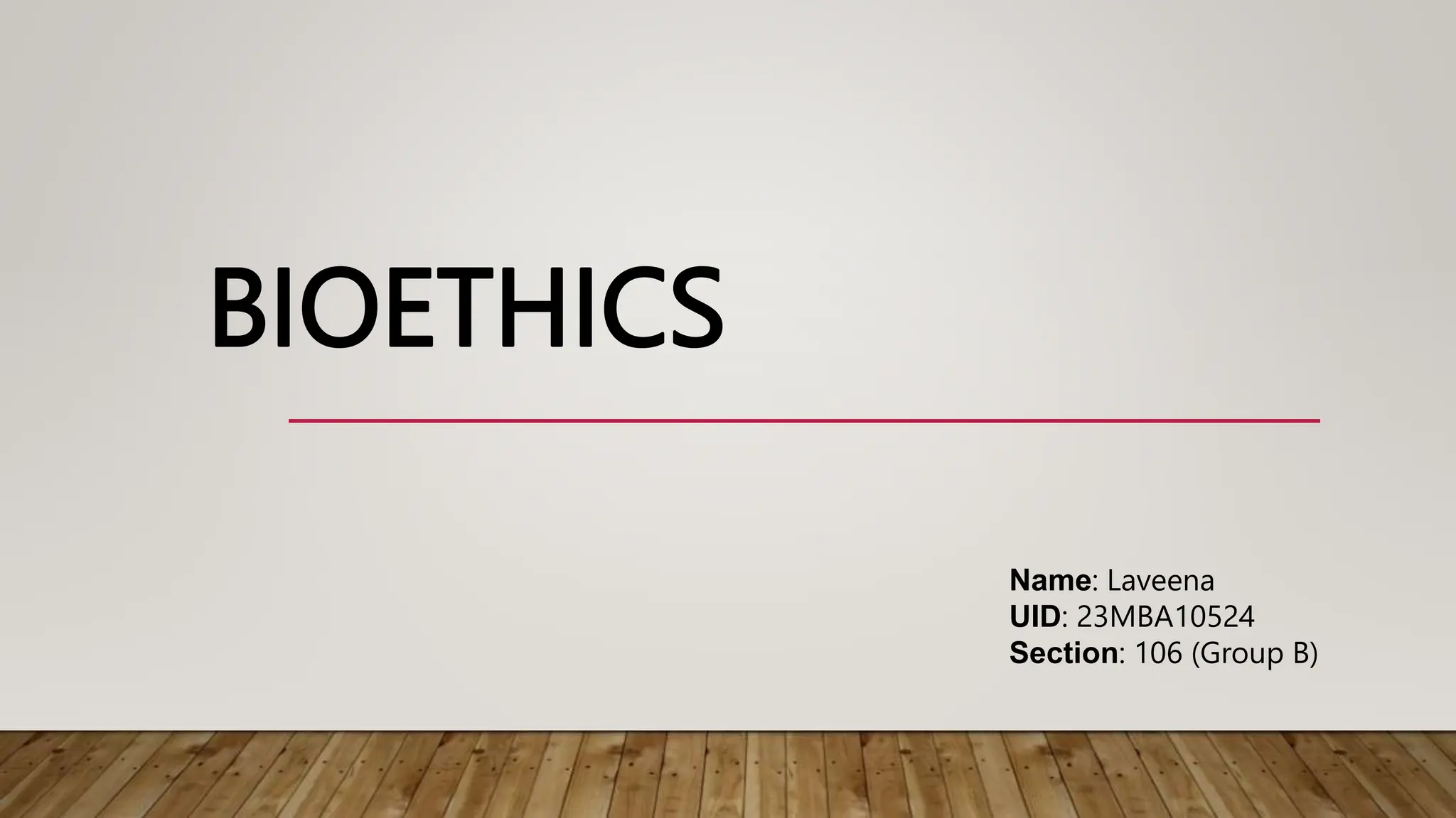 INTRODUCTION TO BIOTECHNOLOGY AND BIOETHICS | PPTX | Medical Health